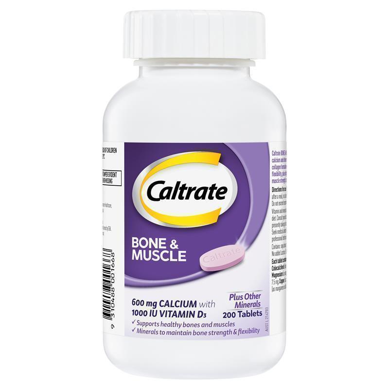 Caltrate Bone & Muscle Health Supplement - 200 Tablets – DEAL FIRST
