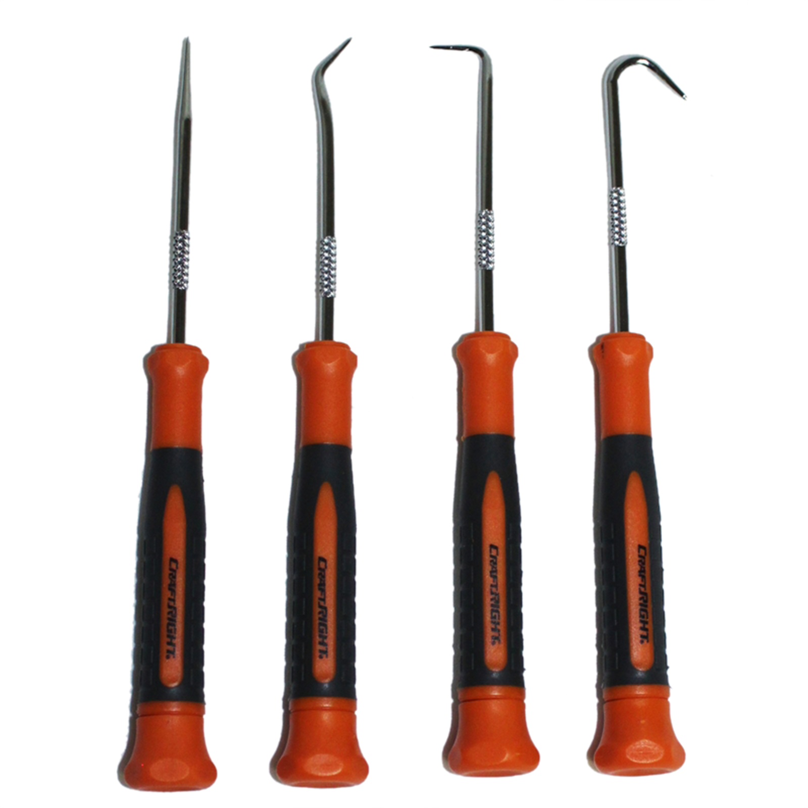 Craftright Hook and Pick Set - 4 Piece - Steel - Ergonomic Handles ...