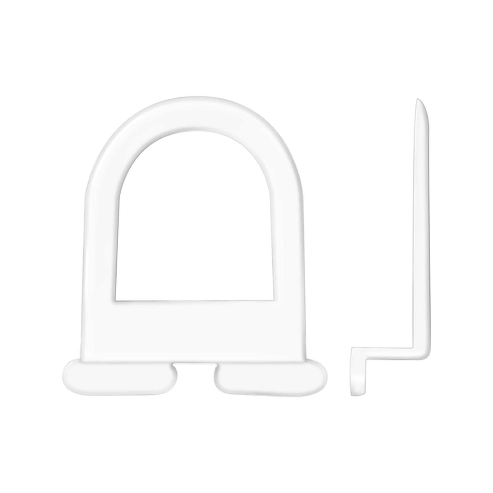 Rolltrak Clear Flyscreen Lift Tab 4 Pack - 27mm Plastic - Easy Install ...